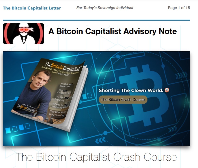 Mark Jeftovic's "Bitcoin Crash Course," Part 1