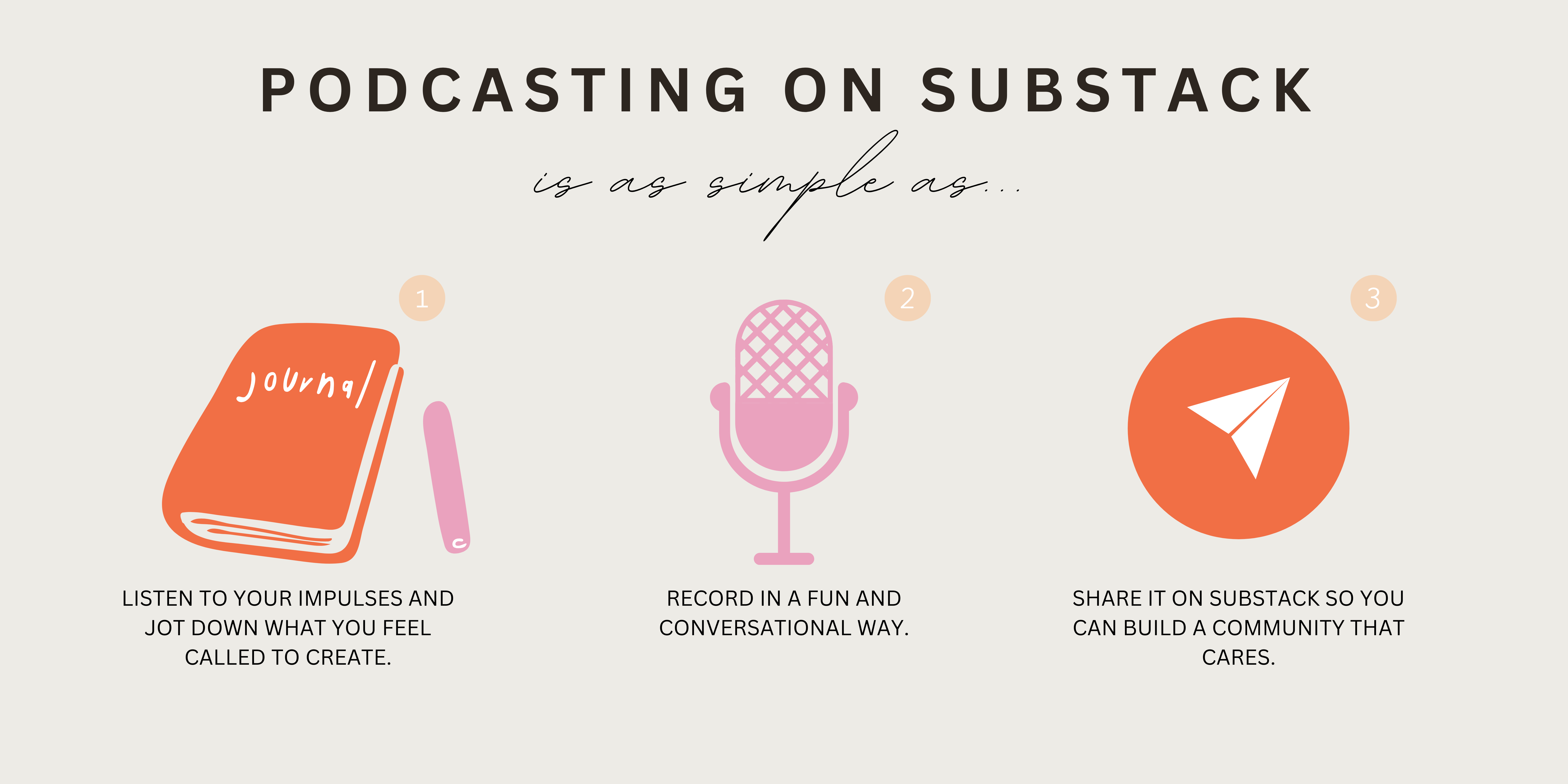How to Start a Simple, Stress-Free Podcast on Substack
