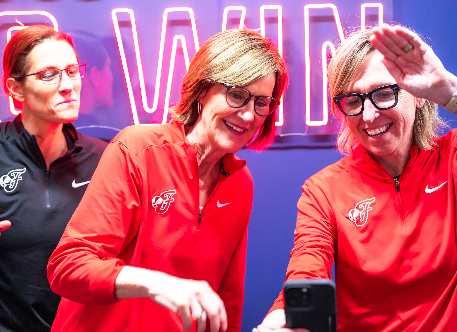 Indiana Fever Select Makayla Timpson, Bree Hall, and Yvonne Ejim in ...