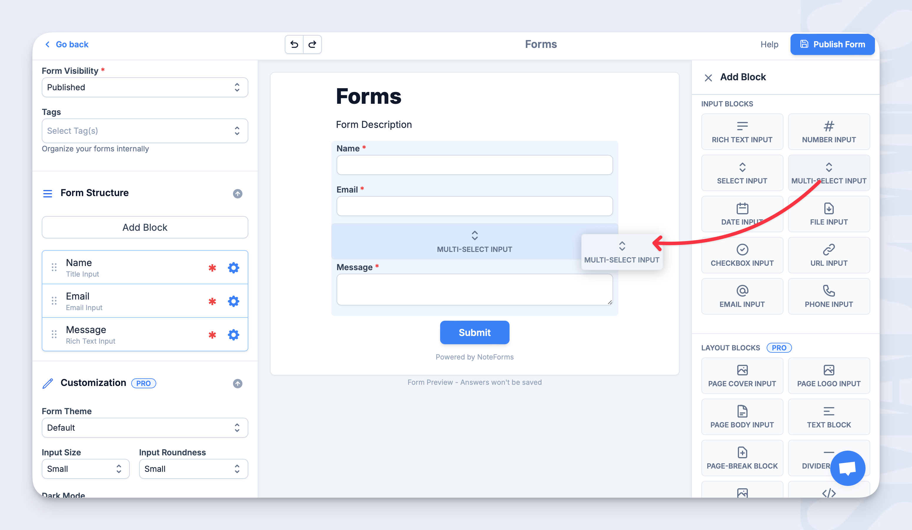 問卷回覆串接 Notion 資料庫：NoteForms 表單工具教學 - 小勝利 Small Wins