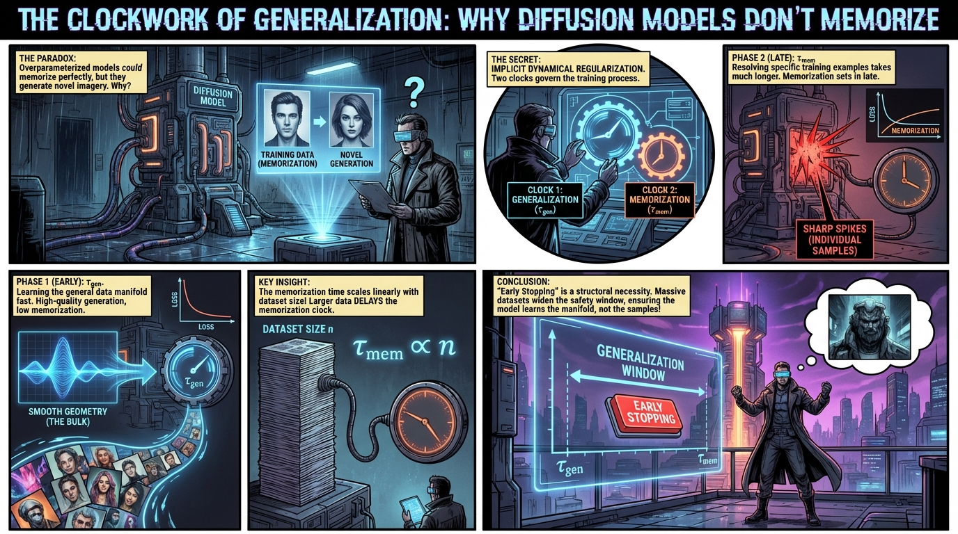 [NeurIPS 2025] Why Diffusion Models Don’t Memorize: The Role of Implicit Dynamical ...