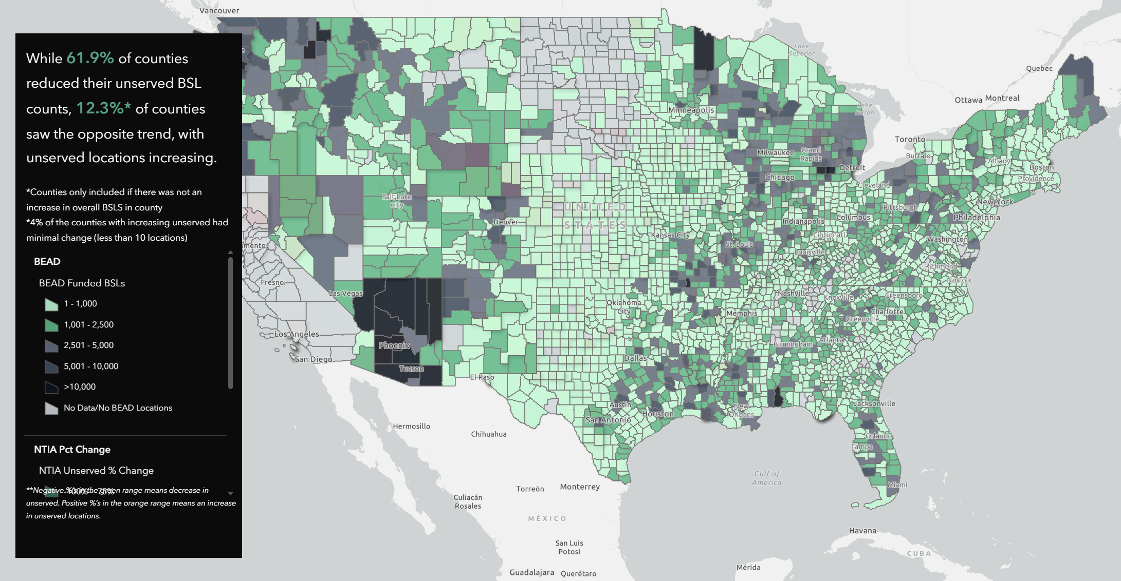 Broadband in America Report: Analysis of Broadband Coverage Changes ...