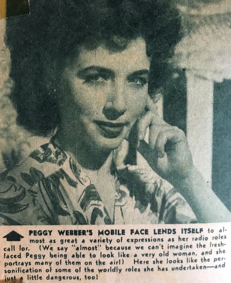 An Interview with Peggy Webber - Part Four