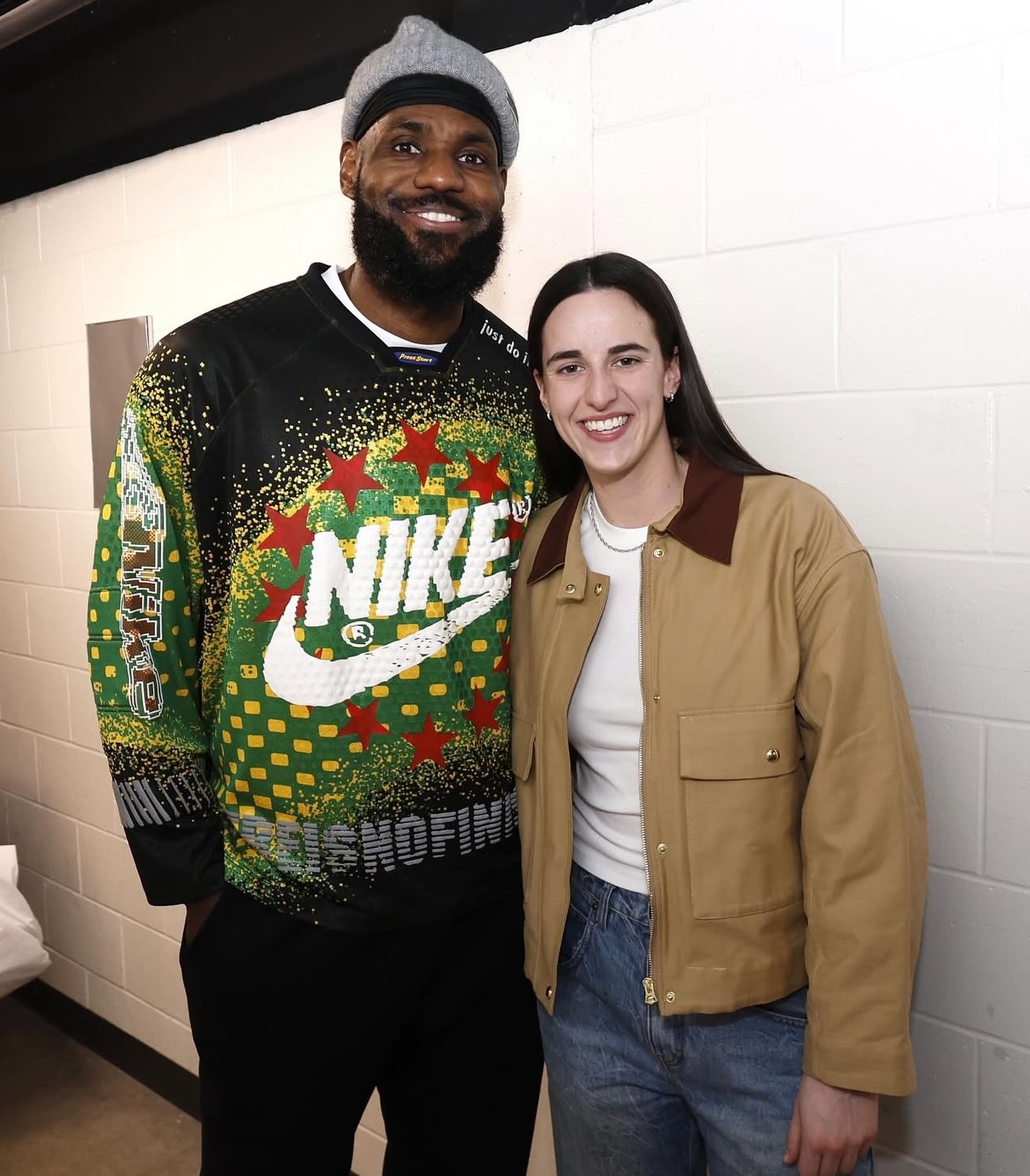 Caitlin Clark reflects on meeting LeBron James for the first time: ‘He ...