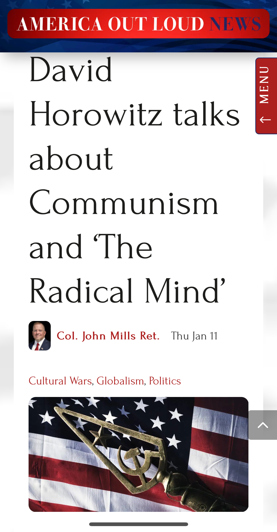 A journey from Left to Right with David Horowitz