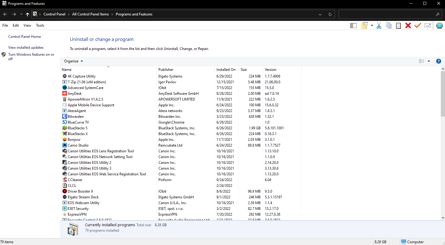 Quick Tip: Removing Apps and Programs in Windows 10