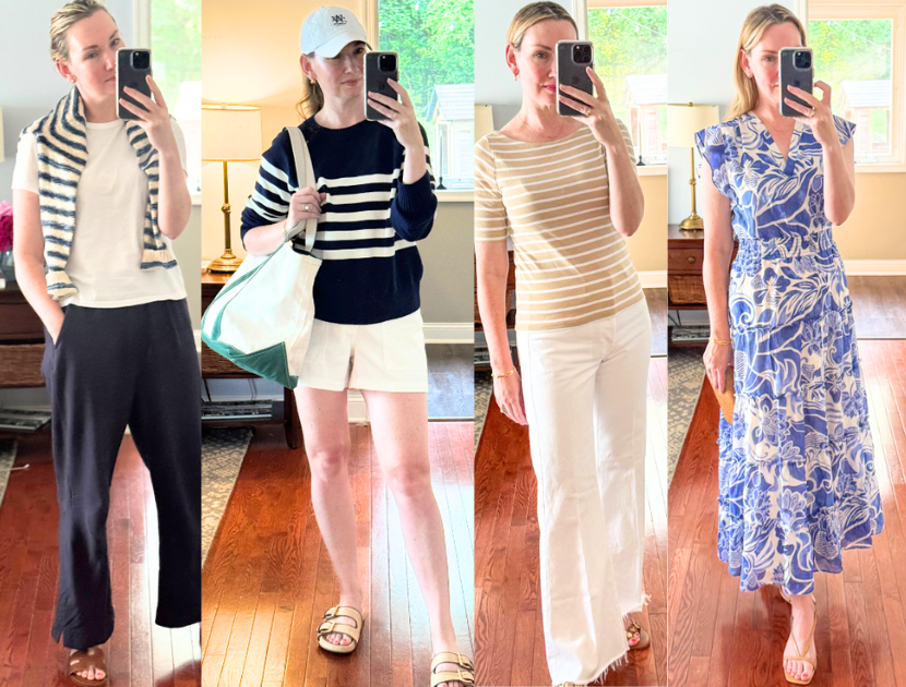 Real Life Outfits, End of June Edition - by Megan Kristel