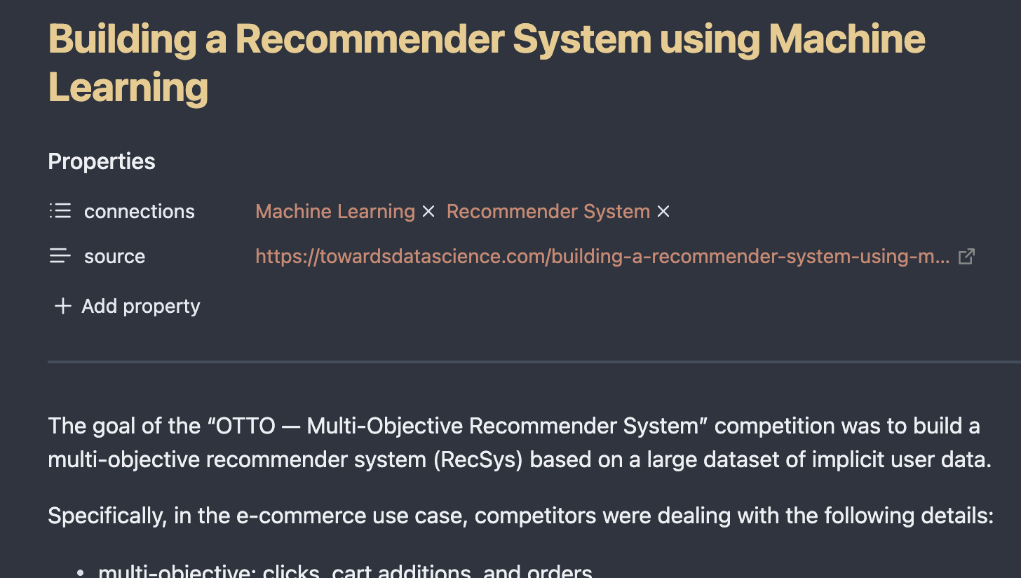 How I use Obsidian - by Caleb Gucciardi - Tecnica
