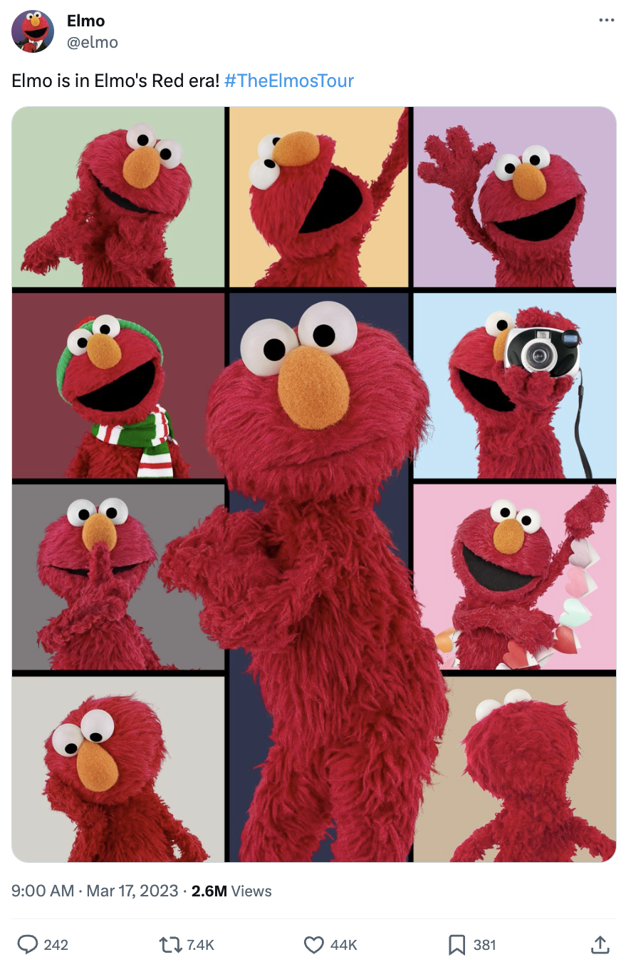 The Person Behind @Elmo - by Rachel Karten - Link in Bio
