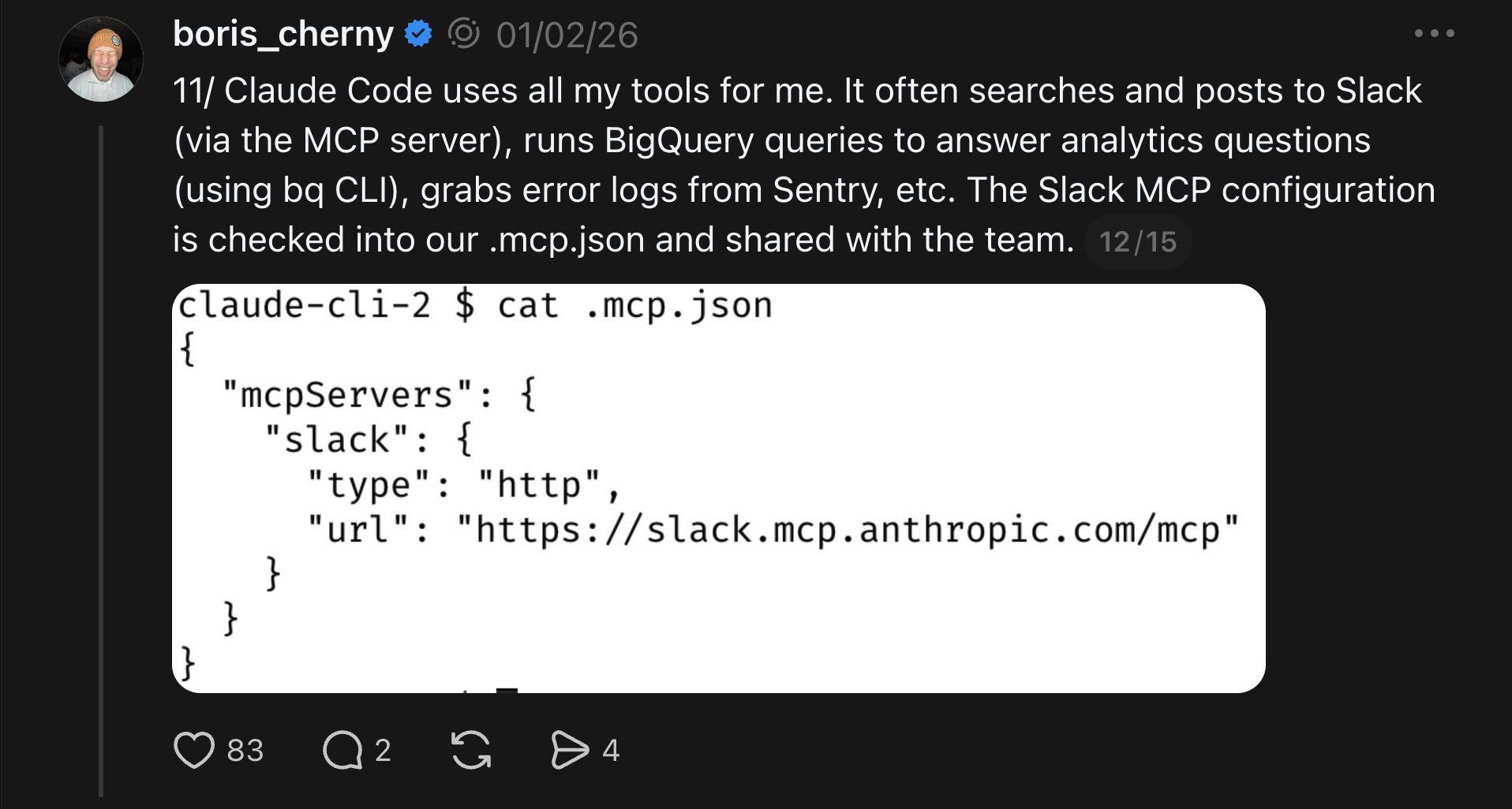 How the Creator of Claude Code Actually Uses Claude Code