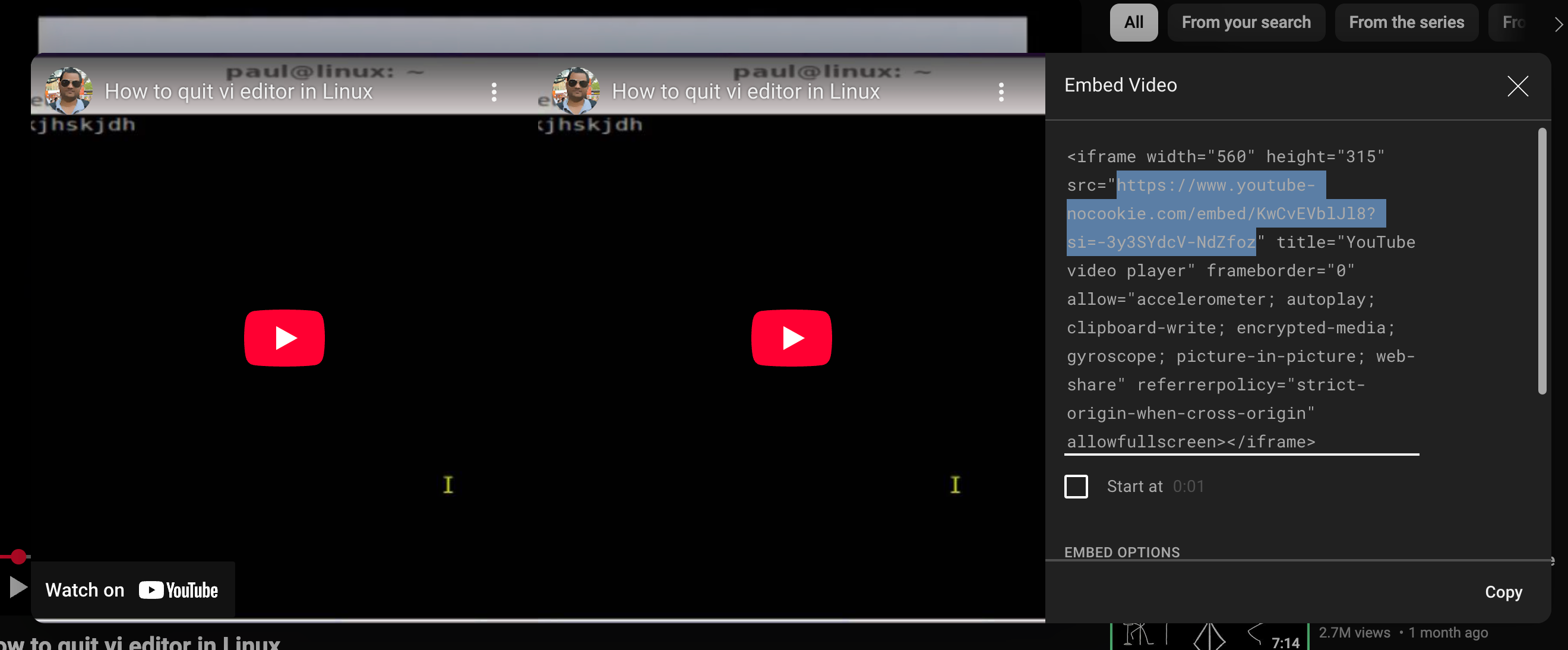 The EASIEST way to copy Youtube 'No Cookie' Links