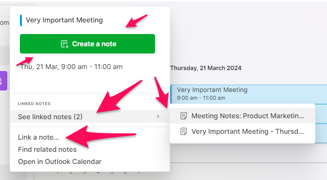 Connecting Outlook Calendar to Evernote - by Jon Tromans