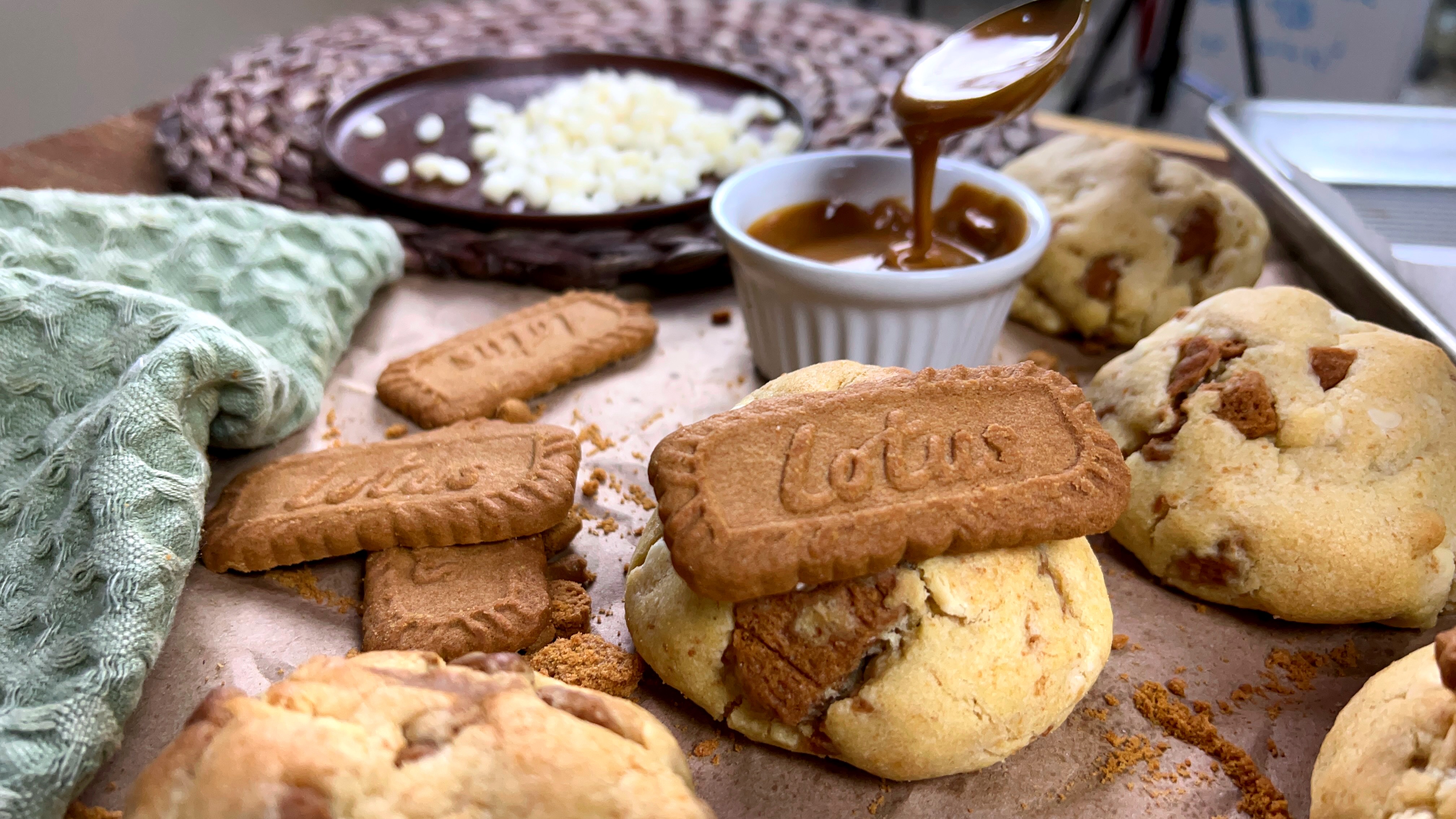 Biscoff Cookies - Bake the Brooki Book