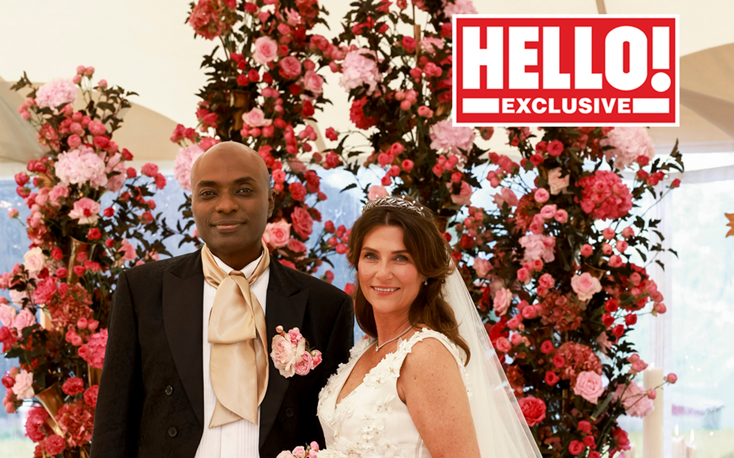 Exclusive first photo from Norway wedding