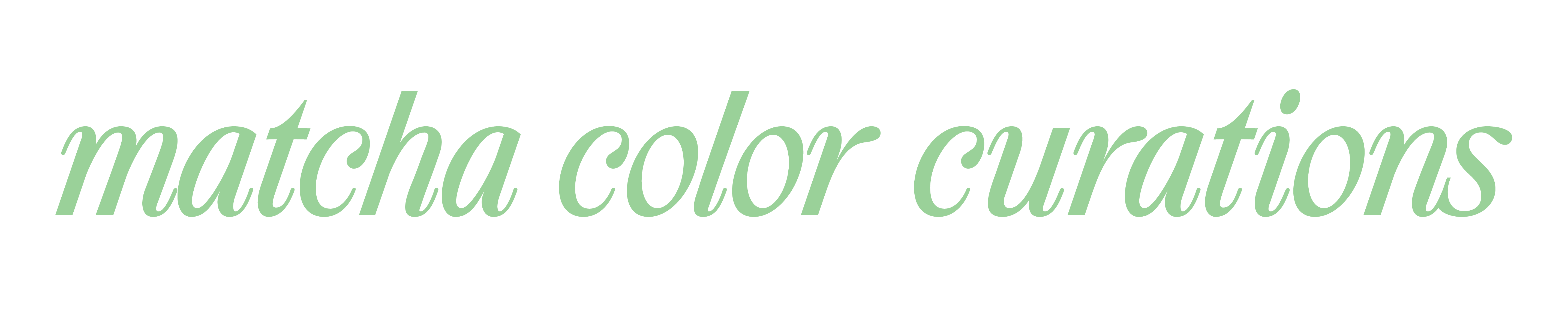 The Fascinating Story of the Matcha Green Color