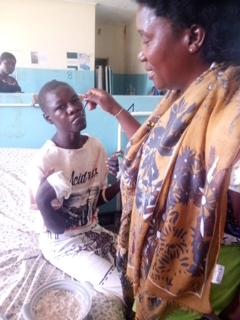 YONECO Facilitates Treatment for Burned Orphan in Nsanje