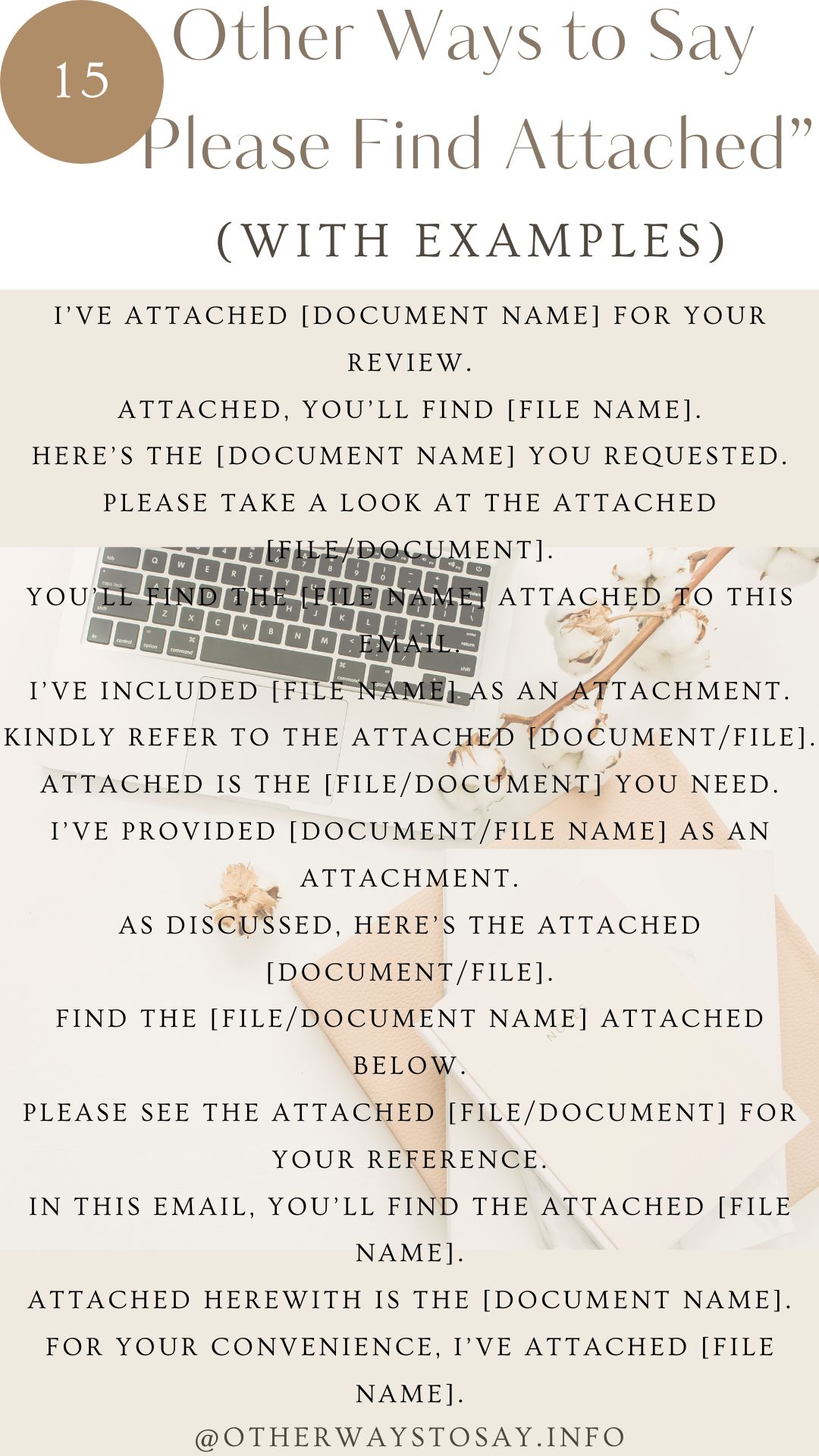 Better Ways to Say “Please Find Attached” in Emails