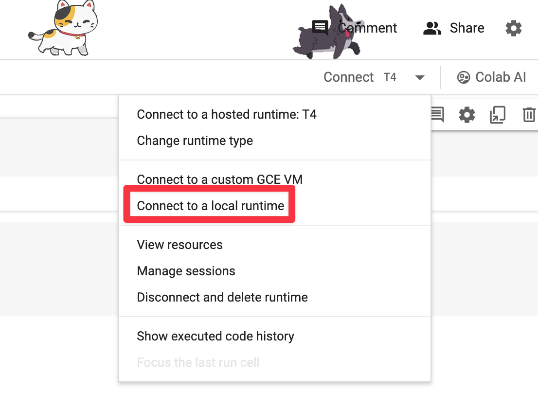 Hosting a Colab GPU runtime on Windows - Andrew Liu's Blog