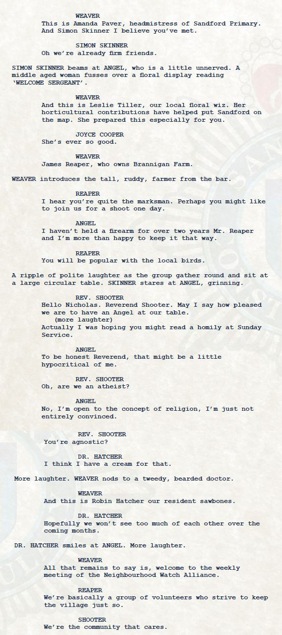 Hot Fuzz (2007) Script Review [BONUS] - by D.L. Holmes