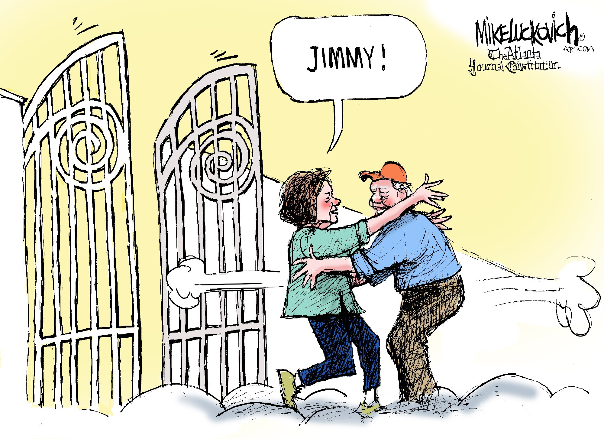Heavenly obituary cartoons and Jimmy Carter tributes, ranked