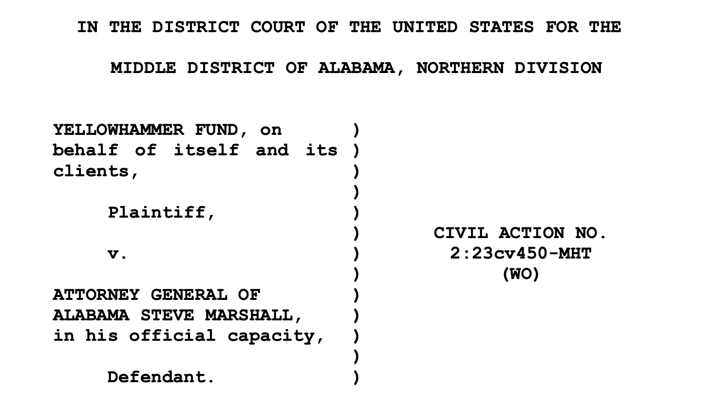 Federal judge rebukes Alabama AG's out-of-state abortion threat