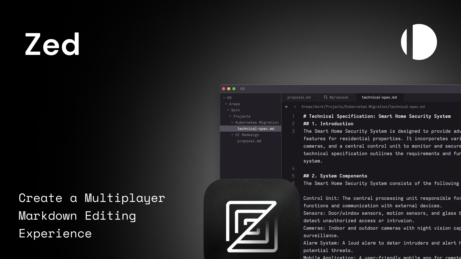 Zed - Create a Multiplayer Markdown Editing Experience