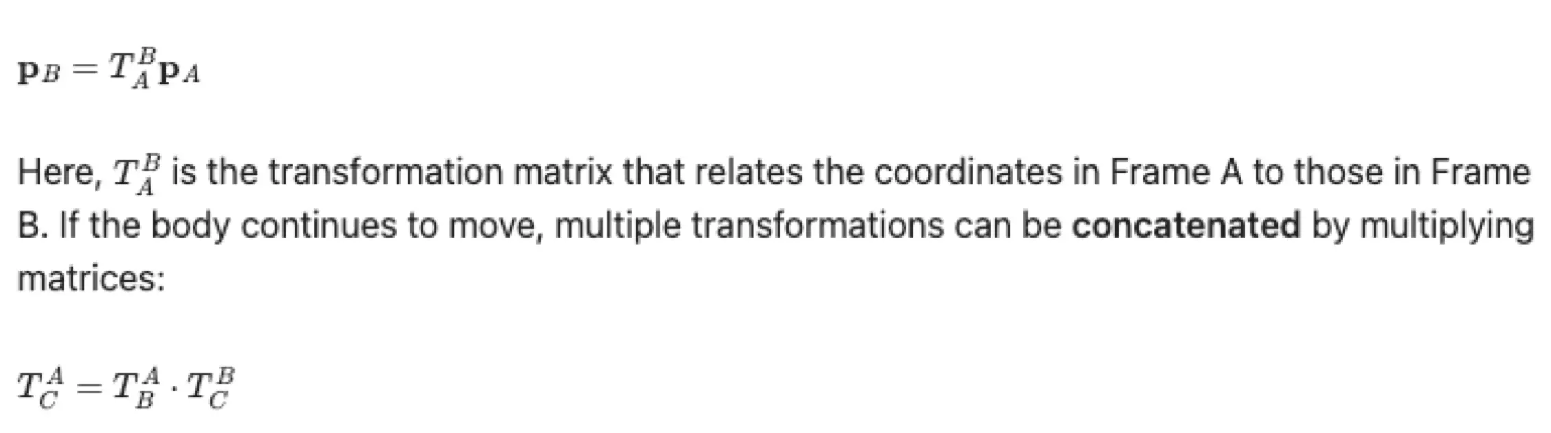 Rigid Body Transformation - by Srini Vijay, PhD