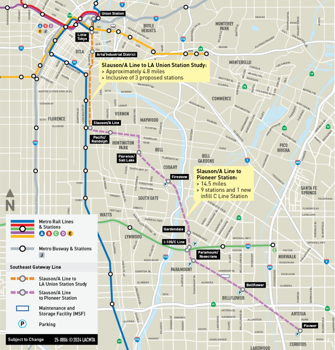 Extending the Southeast Gateway Line to Union Station could cost over ...