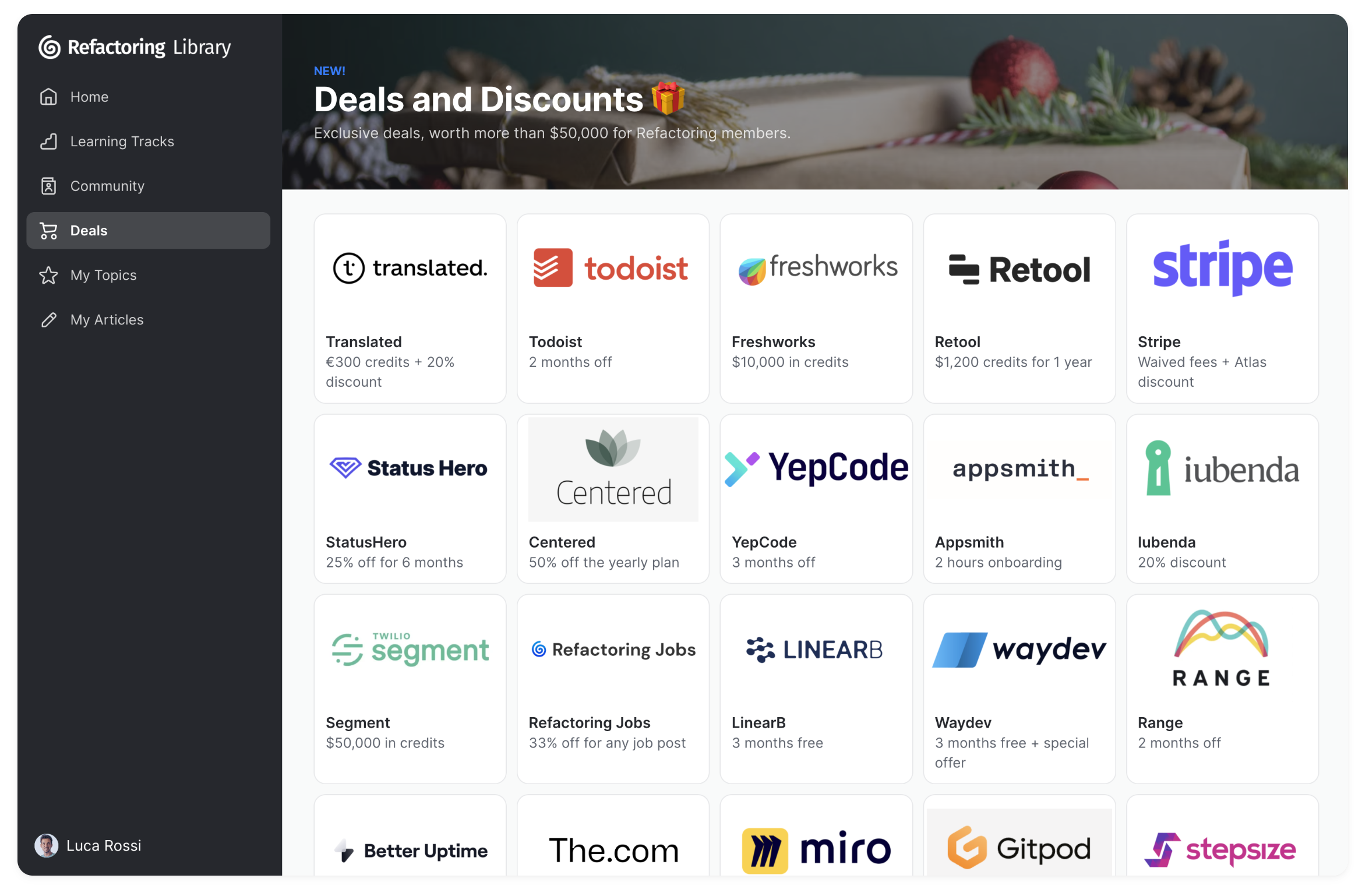 Refactoring Library 🏛️ - by Luca Rossi - Refactoring