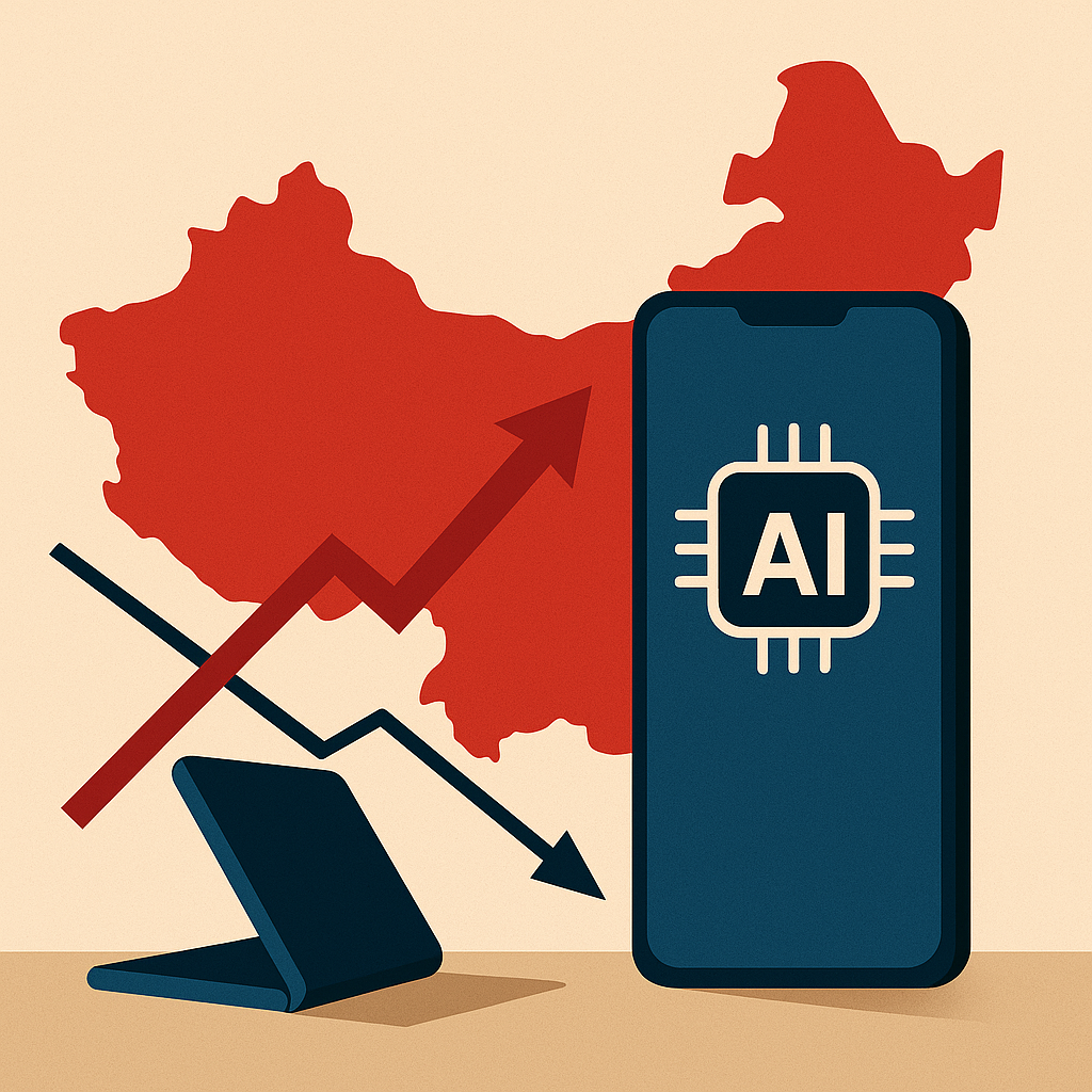 China Smartphone Market Shifts in Q2 2025: AI and Foldables