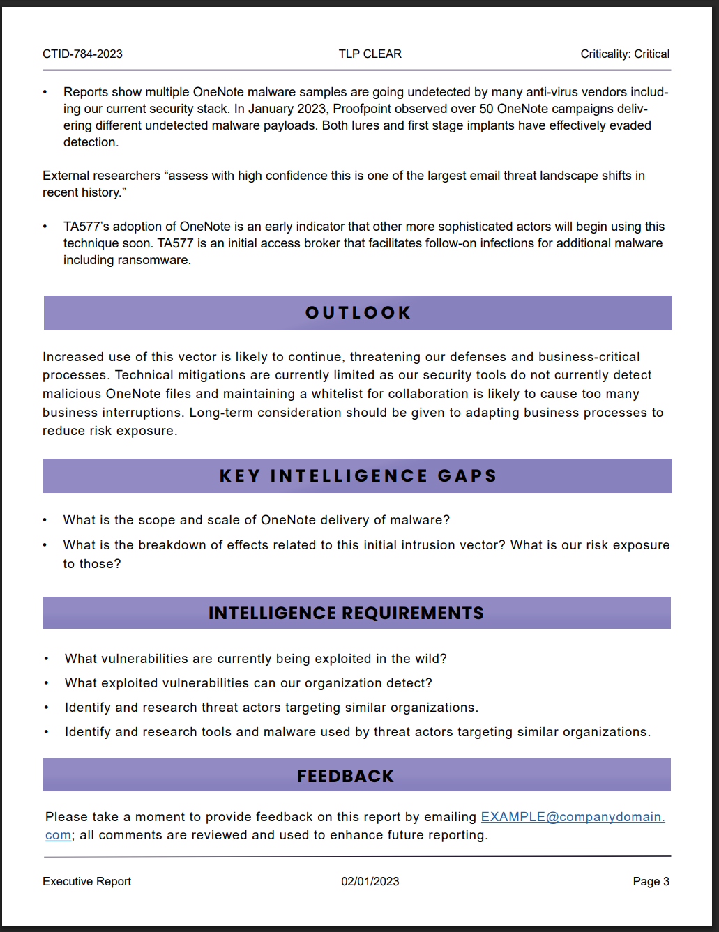CTI: Cyber Threat Intelligence Report Authoring Templates & Tools
