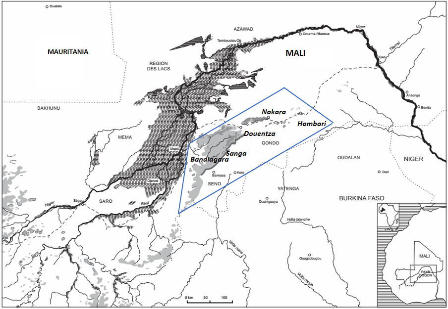 A complete history of Dogon country: Bandiagara from 1900BC to 1900AD