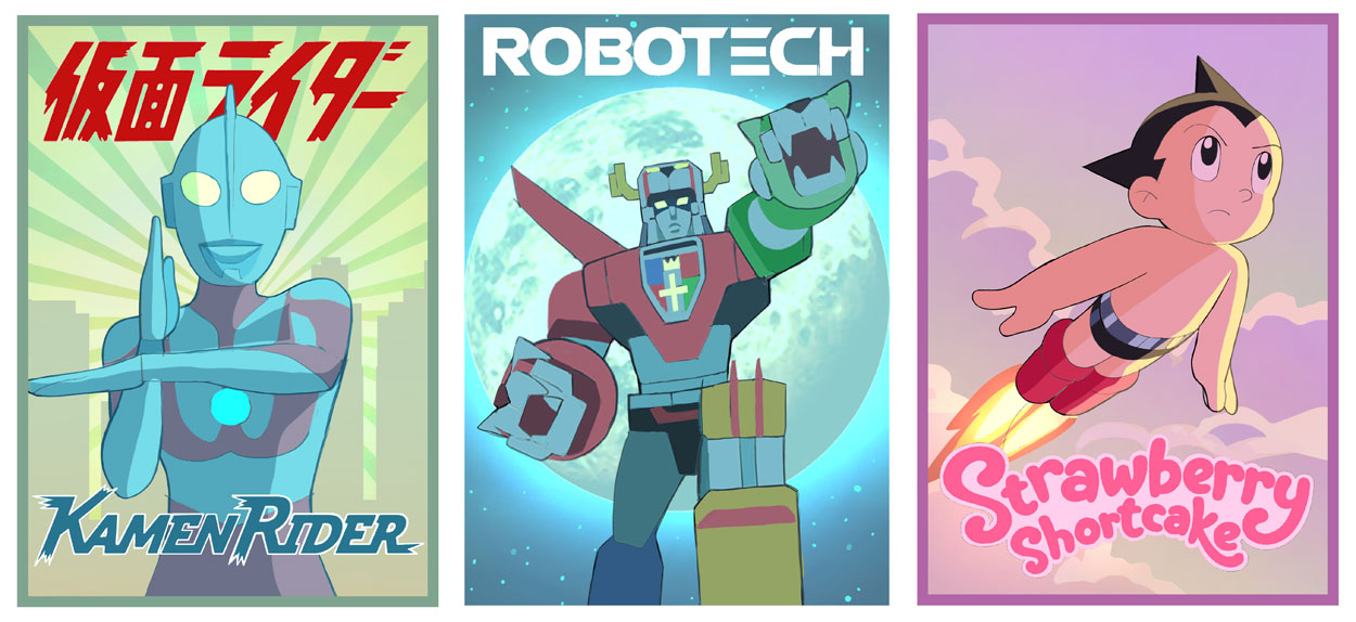 Nerd Posters (concept art, poster) - by Tatsuya Ishida