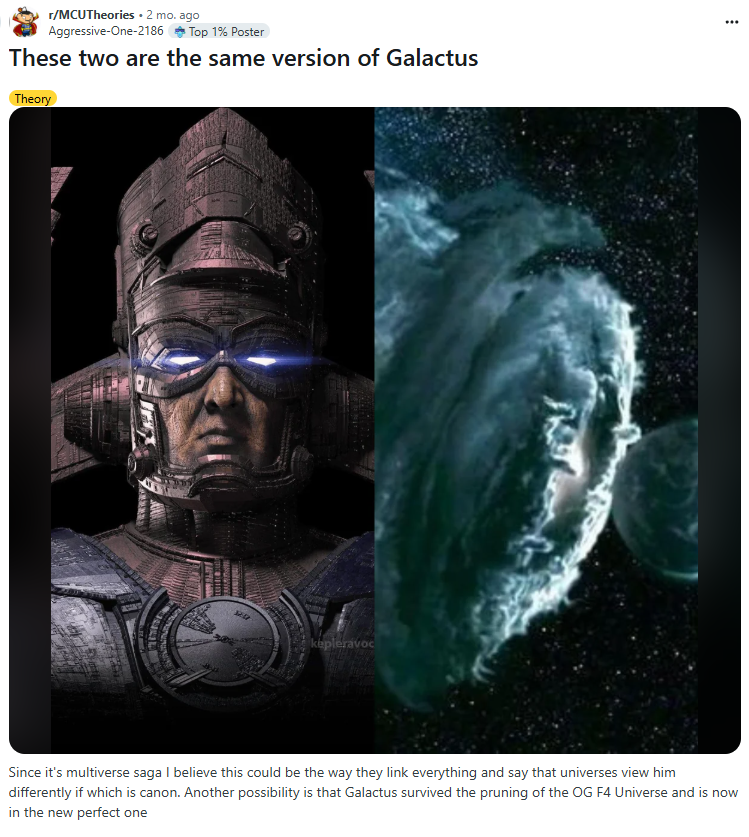 This Galactus Theory on Reddit Could Explain the Female Silver Surfer in the MCU
