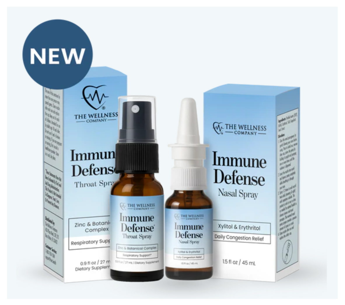 Immune Defense Nasal and Throat Sprays First Line in Prevention of ...
