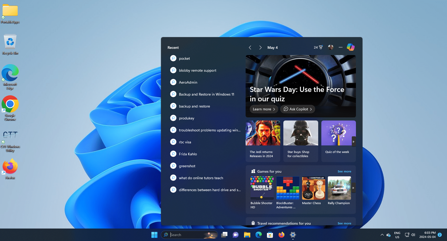 Quick Tip: Hide Clutter in Windows 11 Desktop Search