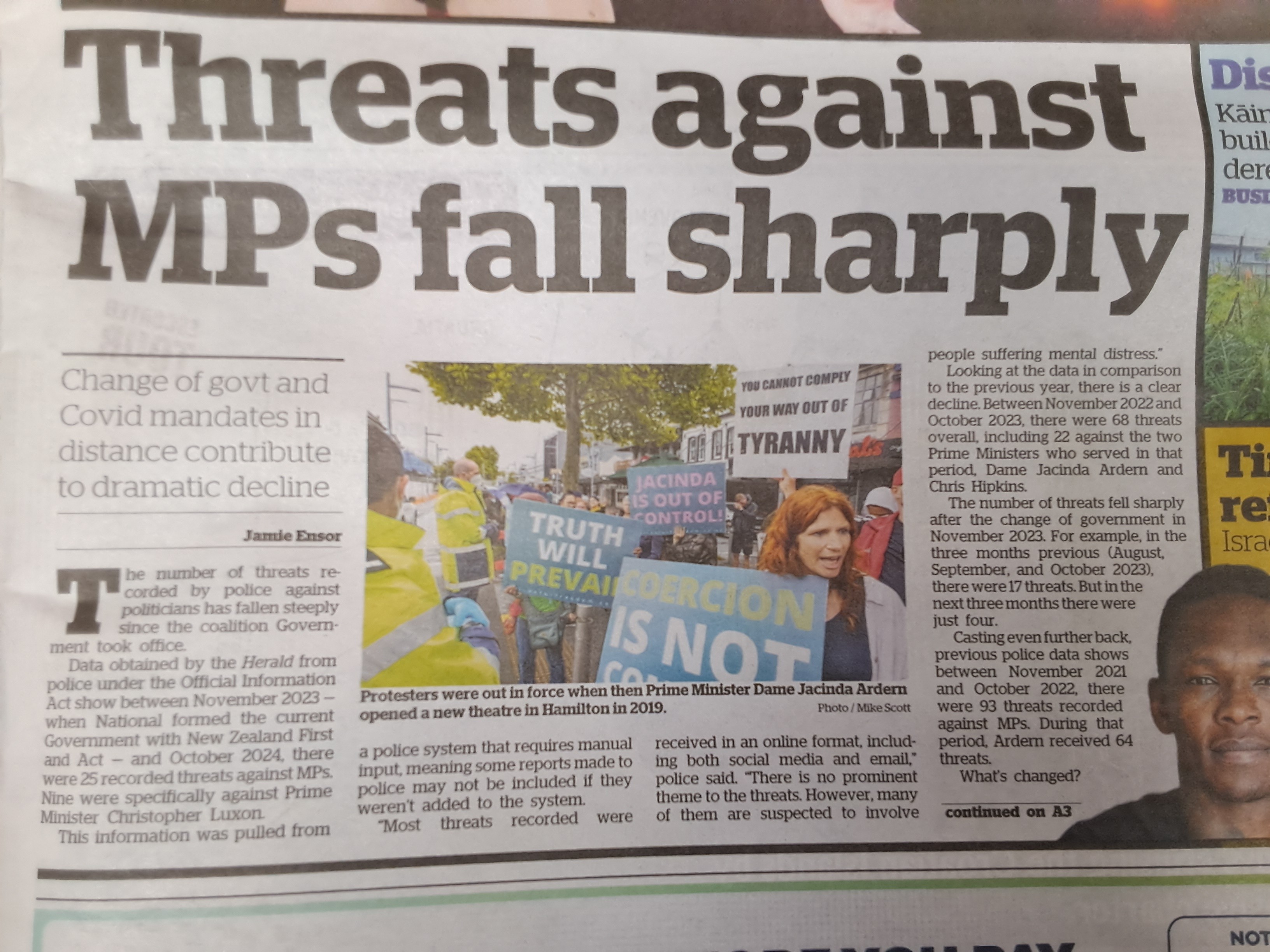 Dr Gary Payinda on Substack: "Oh my, the Herald is misinforming again. The ‘fading of COVID ...