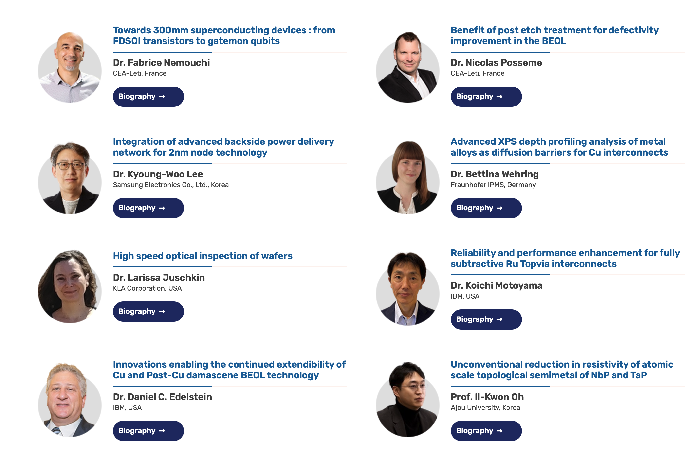 IITC 2025 Ecosystem Spotlight: Leading Institutions and Industry Giants Shaping Interconnect ...