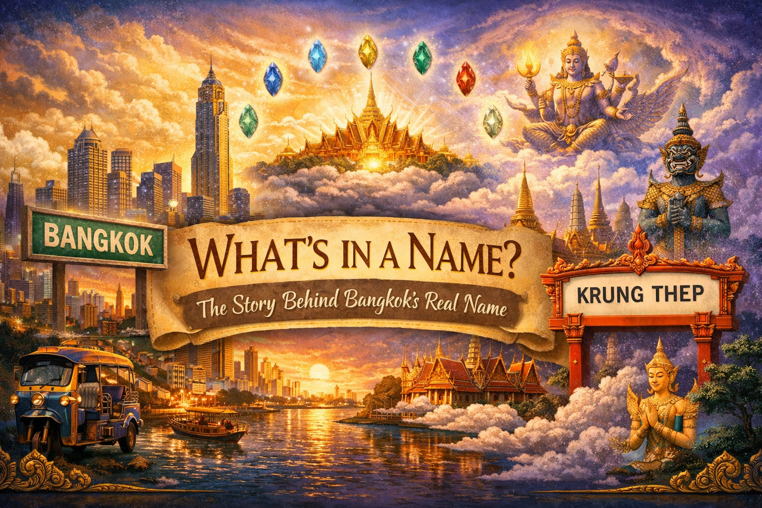 What’s in a Name? The Story Behind Bangkok’s Real Name