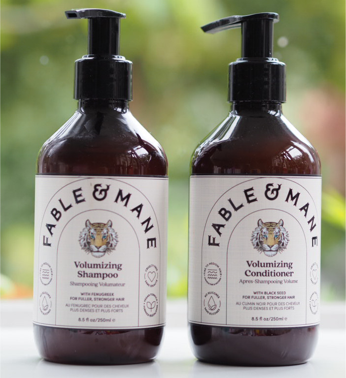 Fable & Mane Volumizing Shampoo and Conditioner Review