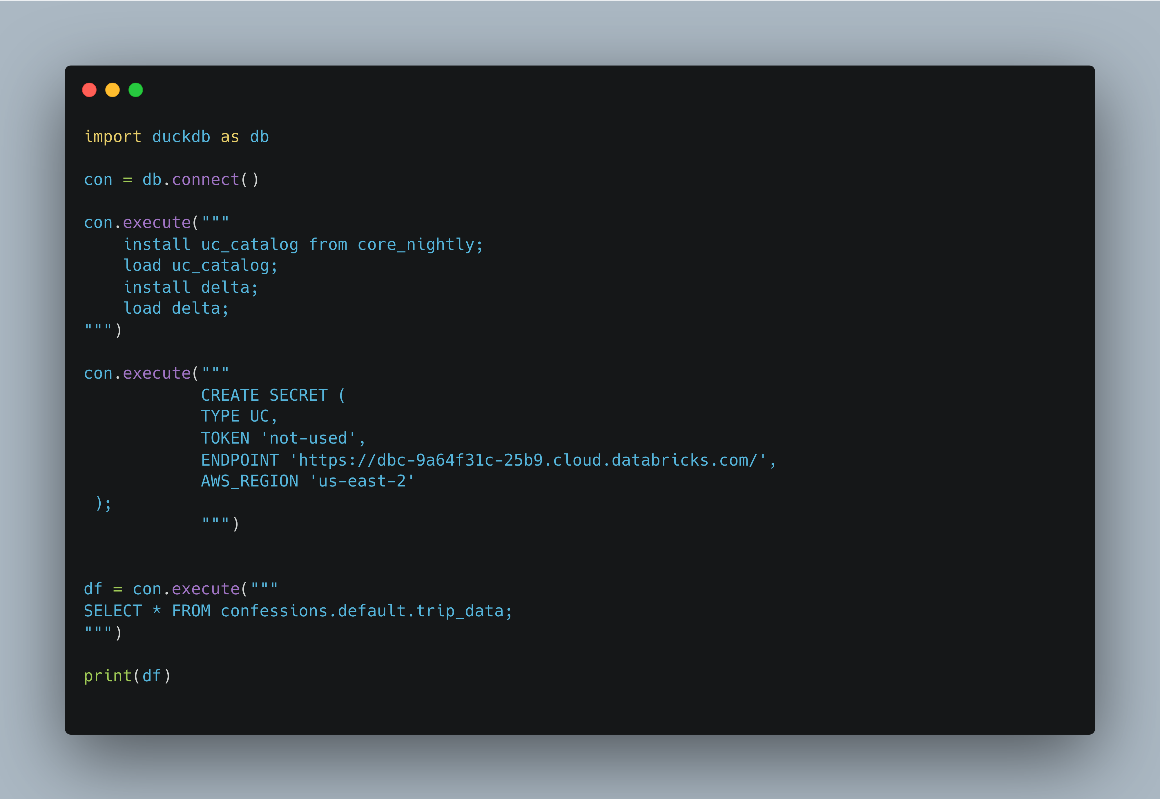 Polars and DuckDB release Unity Catalog (Delta Lake) integrations. Who ...