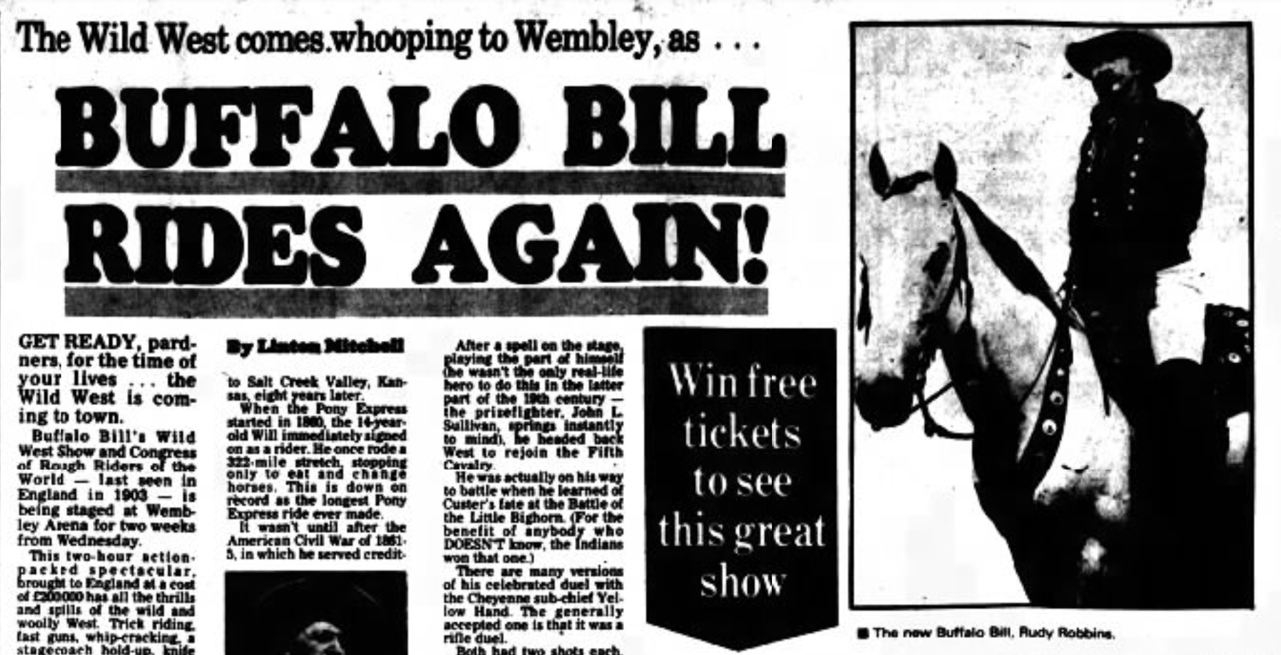 Buffalo Bill Cody's Wild West Show Thrilled Audiences with Scenes of a ...