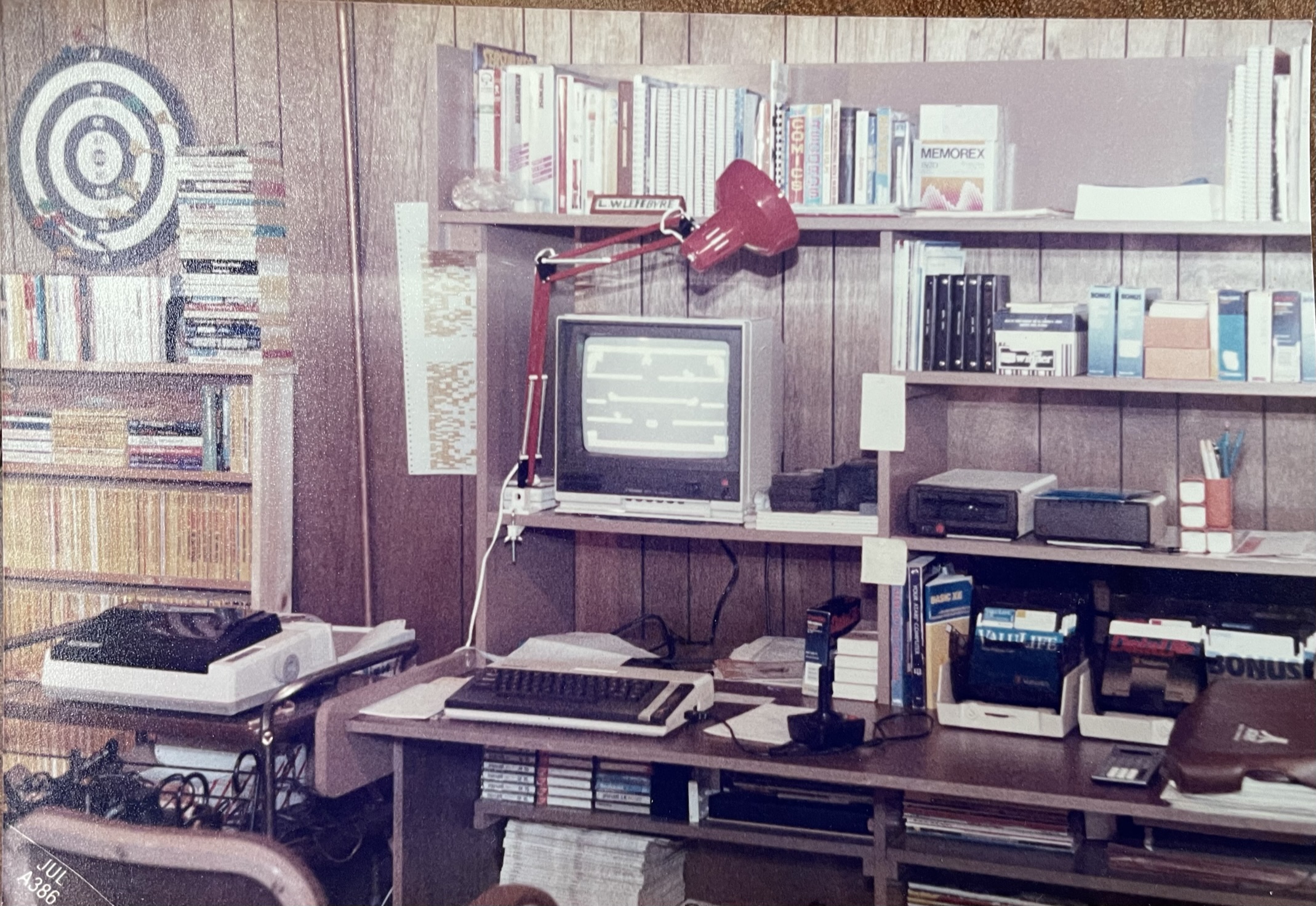 Revisiting my Atari 800XL computer setup from 1986