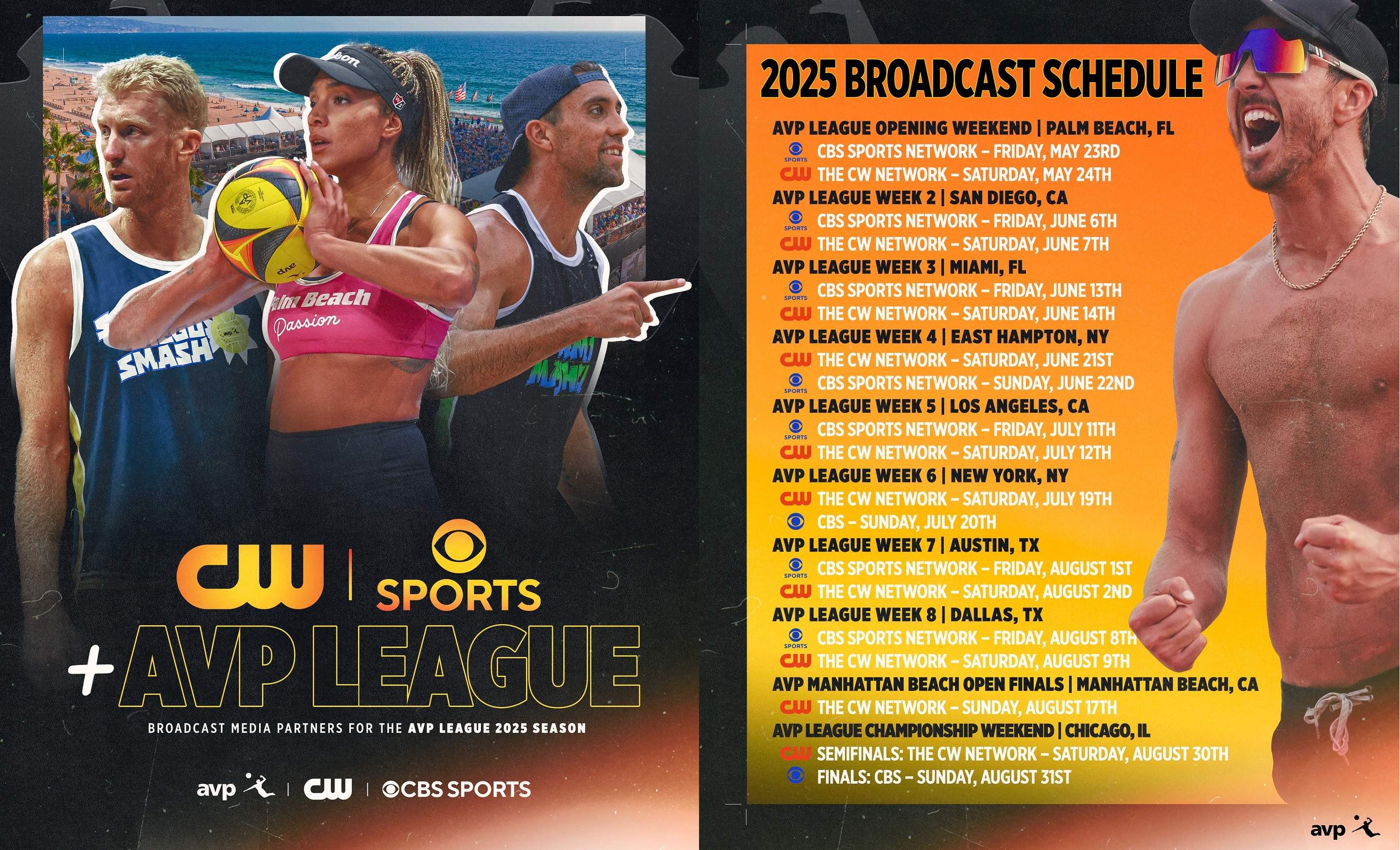 AVP lands two national TV deals!