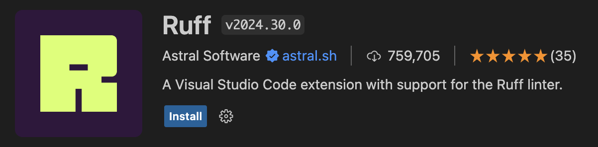 Ruff - the new king of Python code formatting