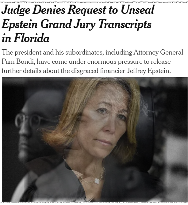 Federal Judge Who Blocked Trump’s Bid to Unseal Epstein Grand Jury Records Is Married to ...