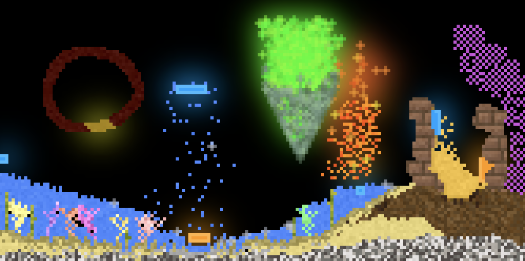 🪸 Sandboxels v1.11 - Everyone's Update - OUT NOW 🟠🔵