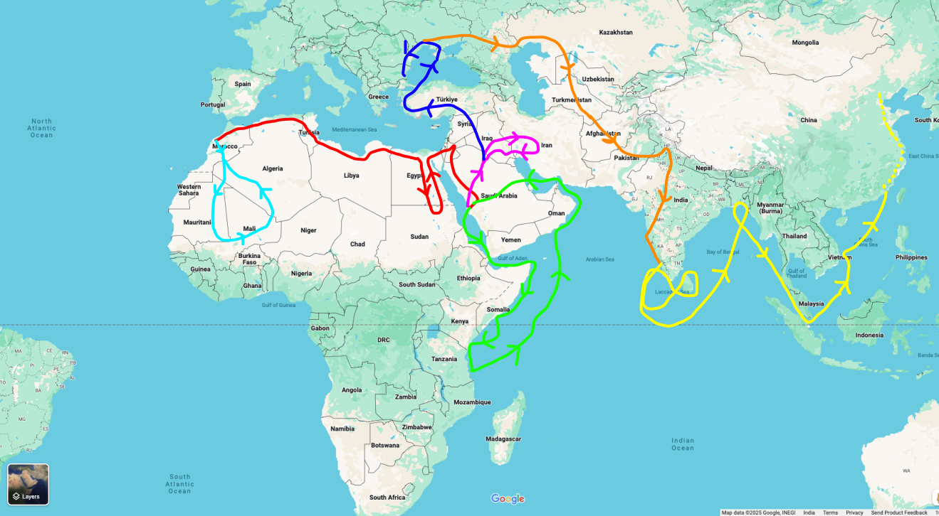 A short (but complete) history of Ibn Battuta