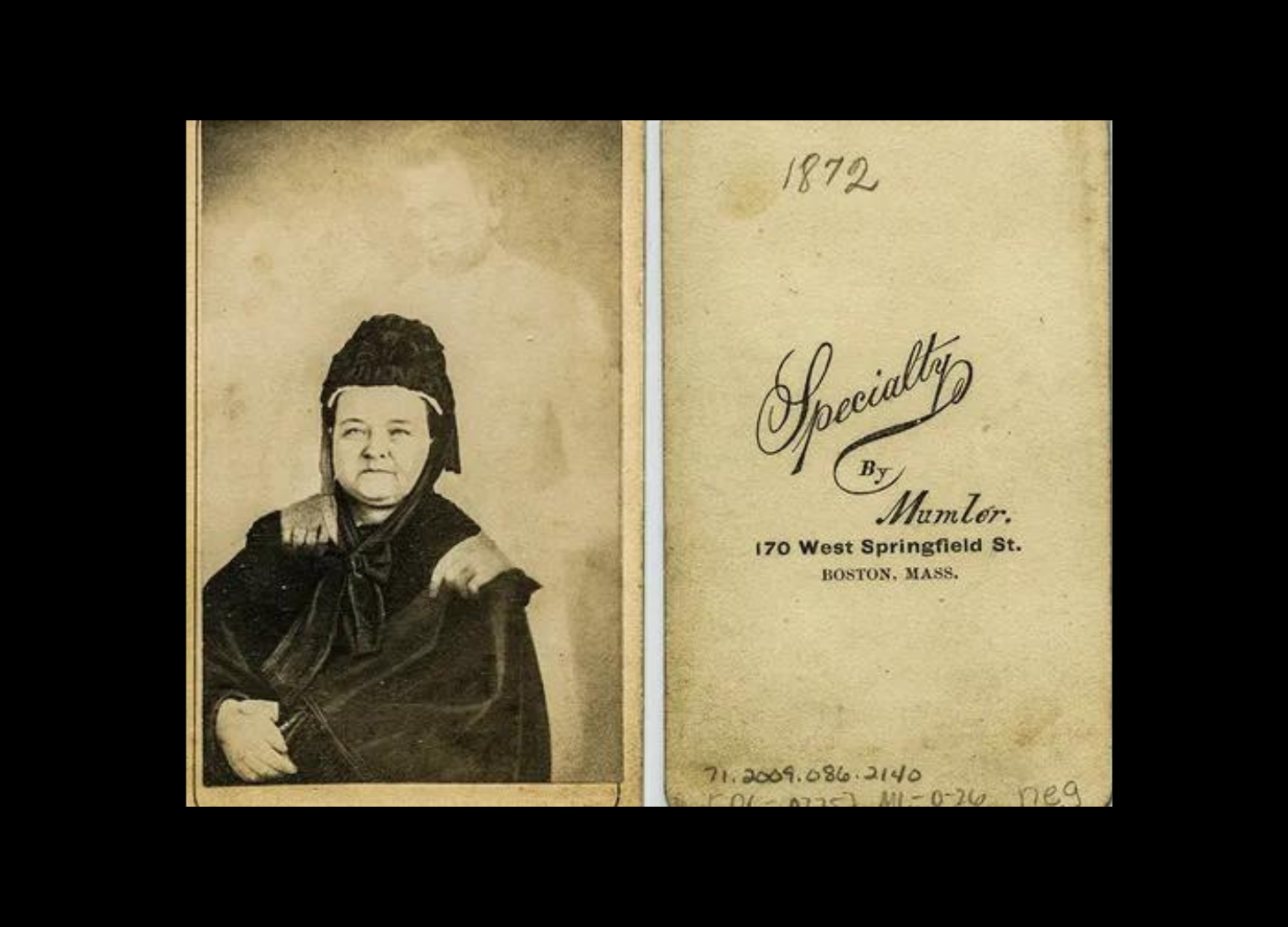 Mary Todd Lincoln and the Photograph That Captured a President's "Ghost"
