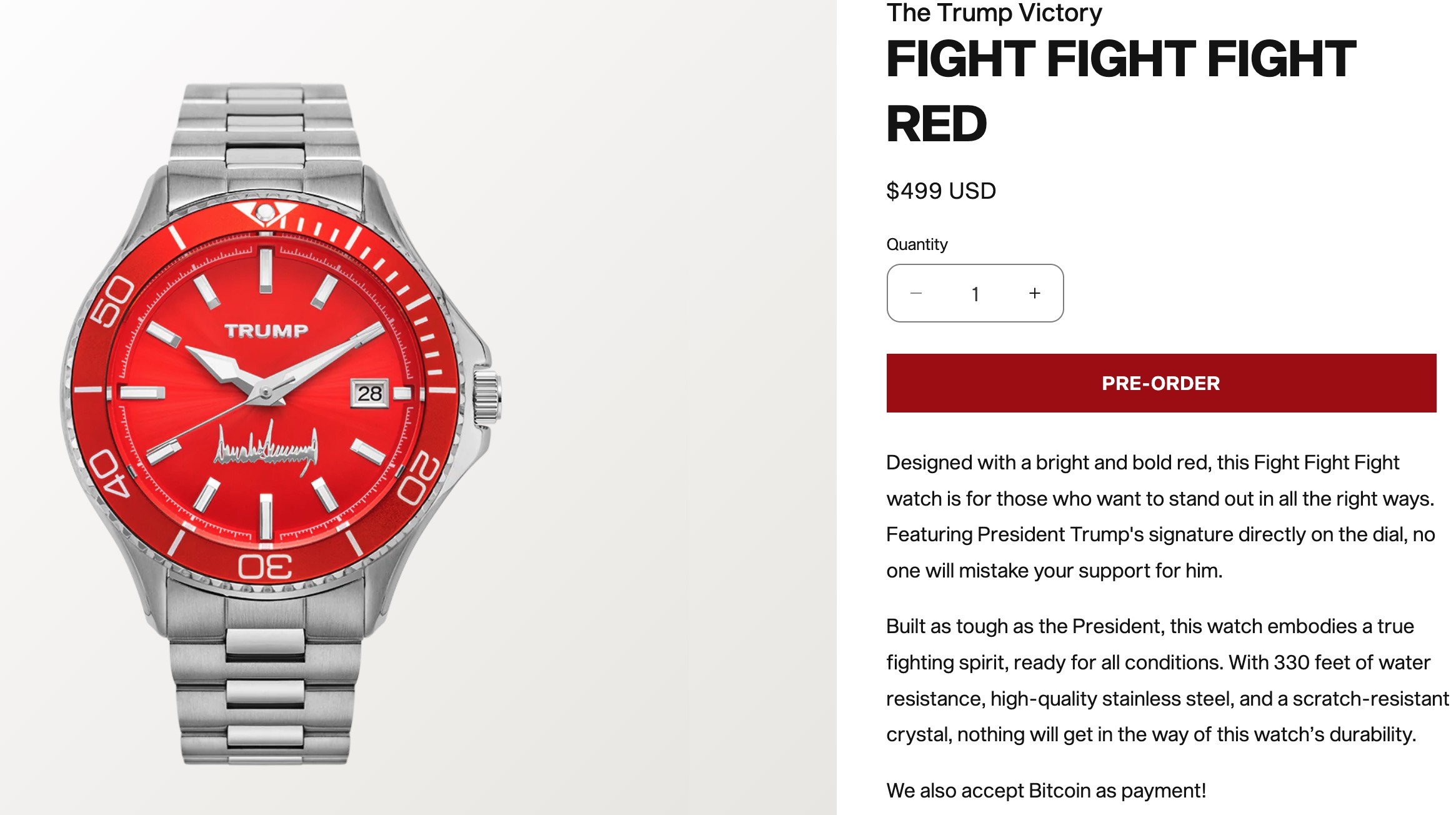 Everything You Never Wanted to Know About the Trump Watch